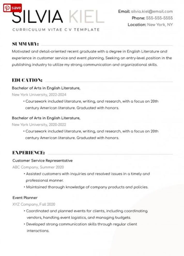 Explore this Collection of 30 Free Google Docs CV Templates with Photo ...