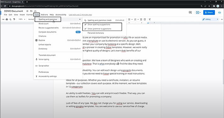  How To Turn Off Suggestions On Google Docs Thegoodocs