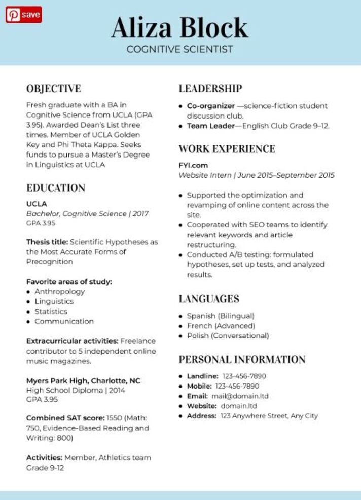 Explore this Collection of 30 Free Google Docs CV Templates with Photo ...
