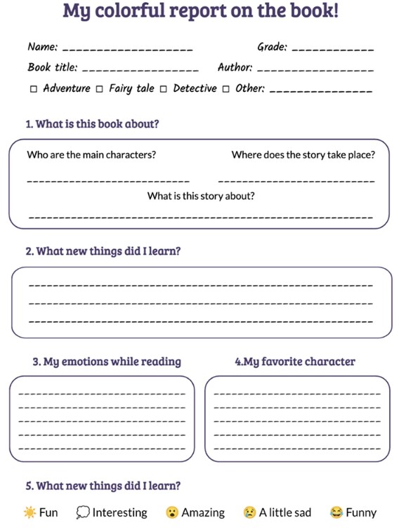 How to Do a Book Report Template: Guide for Students + Free Templates