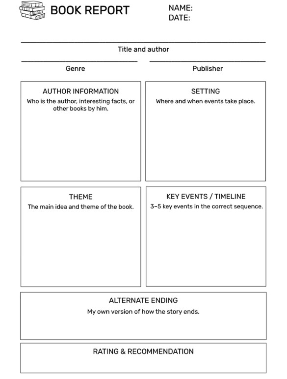 How to Do a Book Report Template: Guide for Students + Free Templates
