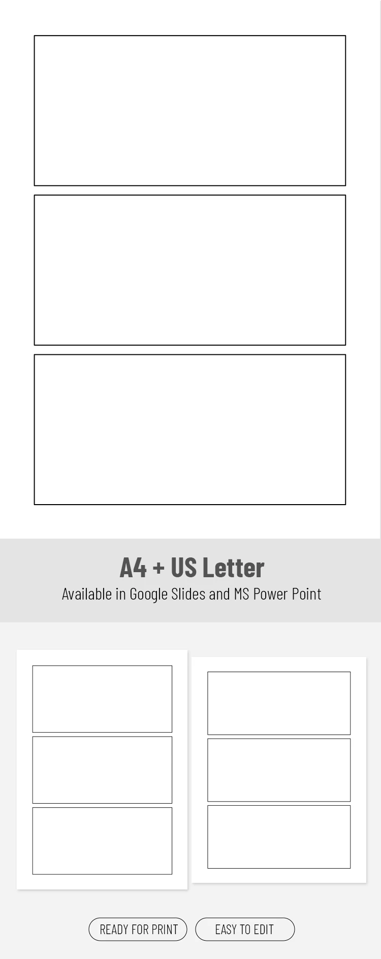 Free 3 Panel Comic Strip Template In Google Slides