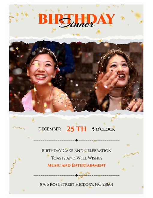 Birthday Trip Flyer Free Birthday Flyer Templates | Thegoodocs.com