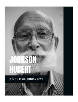 Free Black and White Funeral Program Template In Google Docs