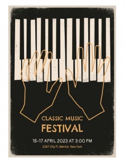 Classical Music Festival Poster