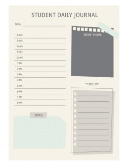 Free Creative Student Daily Journal Template In Google Docs