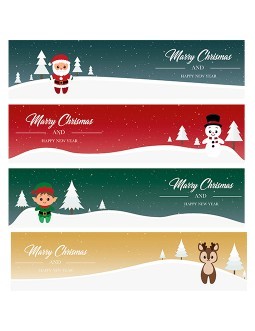 Cute Christmas Header Template In Google Slides