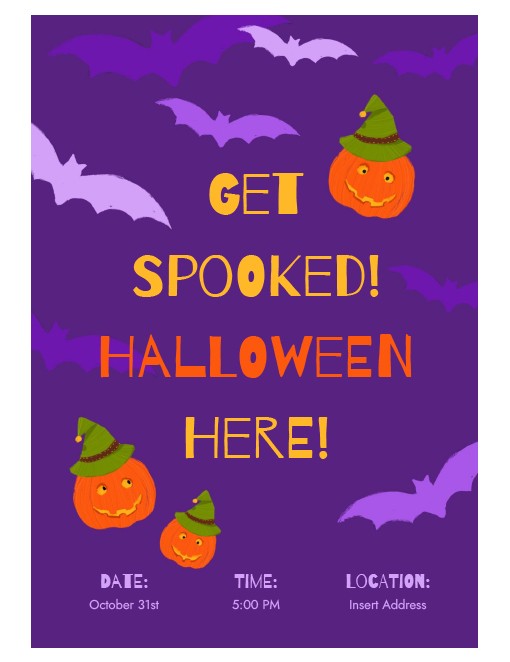 Cute Halloween Flyer Templates