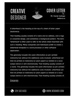 Free Designer Cover Letter Template In Google Docs