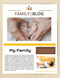 Free Family Newsletter Template In Google Docs