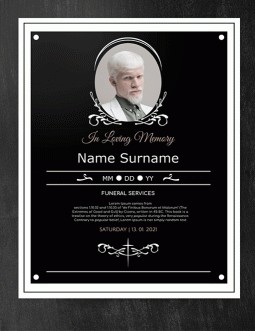 Free Funeral Flyer Template In Google Docs