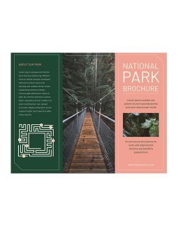 Free Green National Park Brochure Template In Google Docs