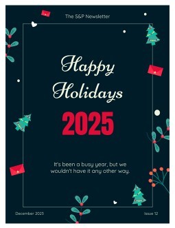 Free Happy Holiday Newsletter Template In Google Docs