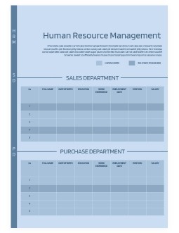 Free Human Resource Management Template In Google Docs