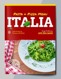 Free Red Italian Restaurant Menu Template in Google Slides and ...