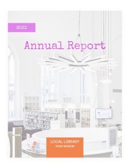 Free Local Library Annual Report Template in Google Slides and ...