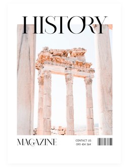 History Cover Page Template