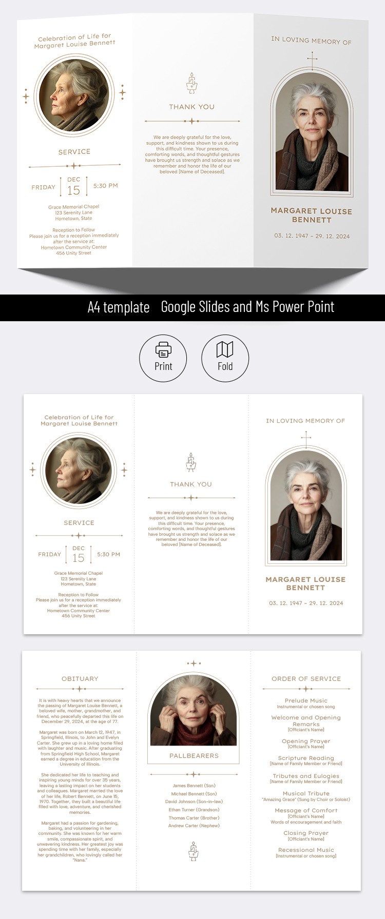 Ejemplos De Anuncios Funerarios