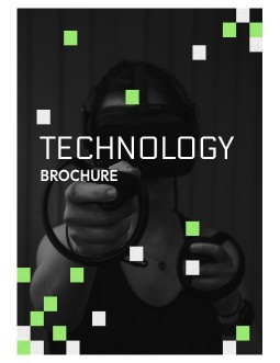 Modern Technology Brochure Template in Google Docs and Microsoft Word ...