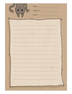 Free Note in Brown Tones Template In Google Docs