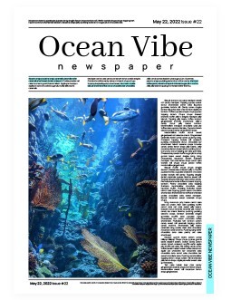 Free Ocean Vibe Newspaper Template In Google Docs