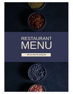 Free Ordinary Restaurant Menu Template in Google Docs and Microsoft ...