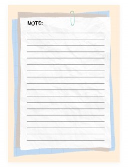 Free Paper Notes Template In Google Docs
