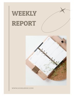 Free Pastel Weekly Report Template in Google Docs and Microsoft Word ...