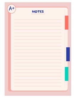 Free Pink School Notes Template In Google Docs