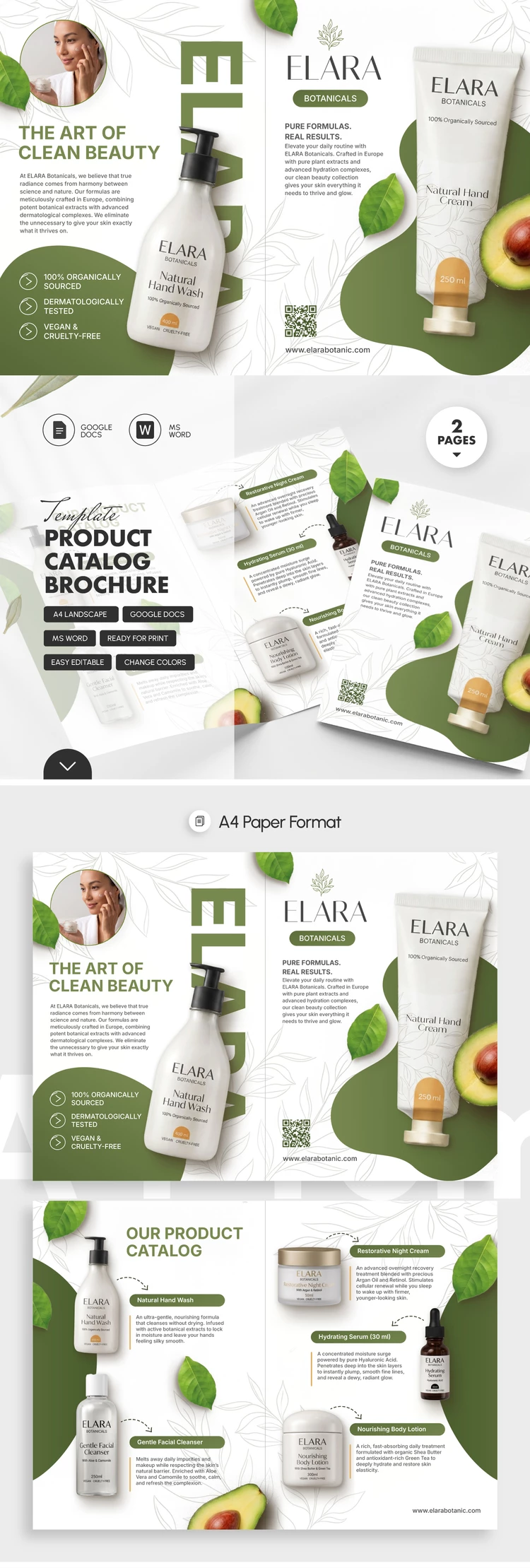 Free Product Catalog Brochure Template in Google Slides and Microsoft ...