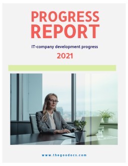 Free Progress Report Template In Google Docs