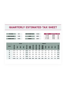 Free Pure Quarterly Estimated Tax Sheet Template In Google Docs