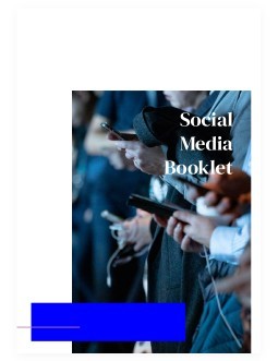 Free Social Media Booklet Template In Google Docs