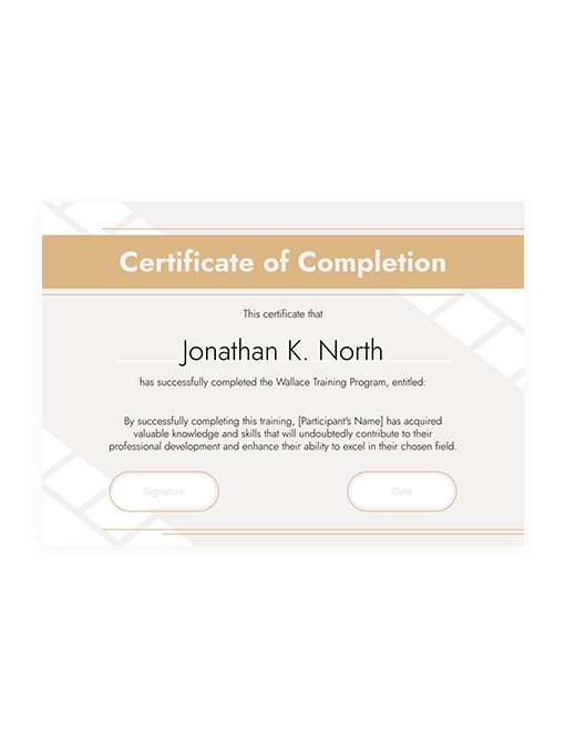 16 Training Certificate Templates Training Certificate
