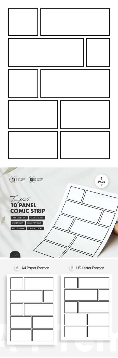 100+ Comic Templates | thegoodocs.com