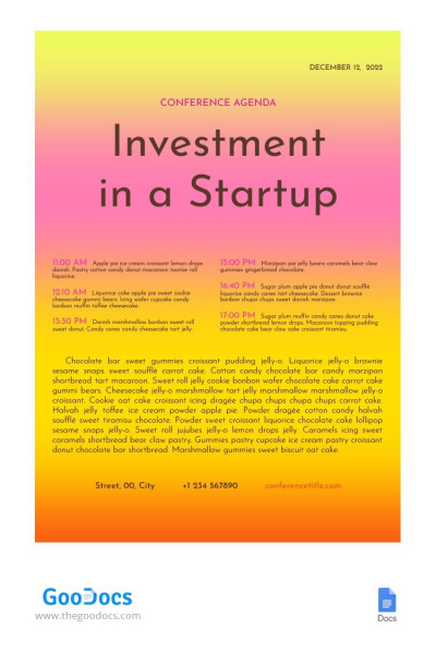 Free Agenda Templates In Google Docs, Google Sheets | Thegoodocs.com