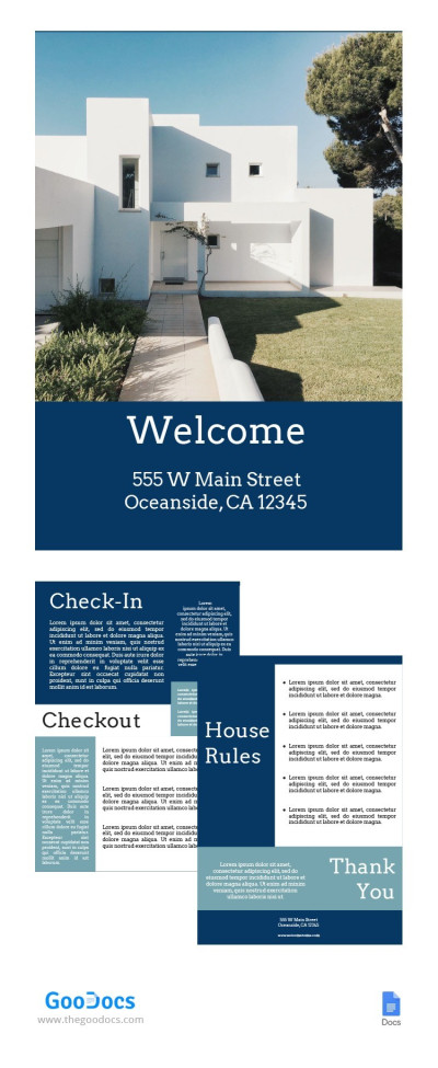 Free Welcome Book Template in Google Docs and Microsoft Word ...